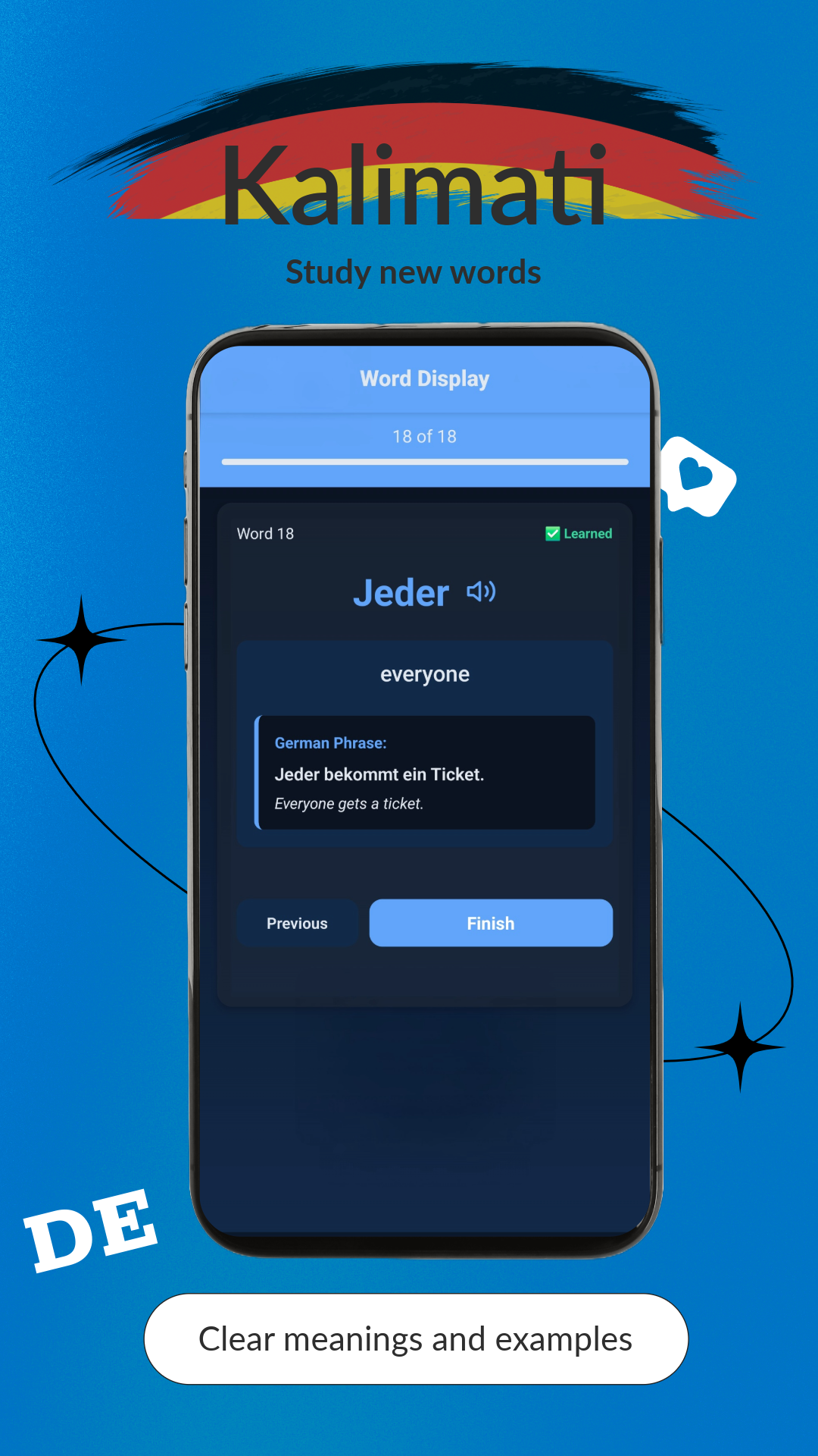 Kalimati – Master German Faster